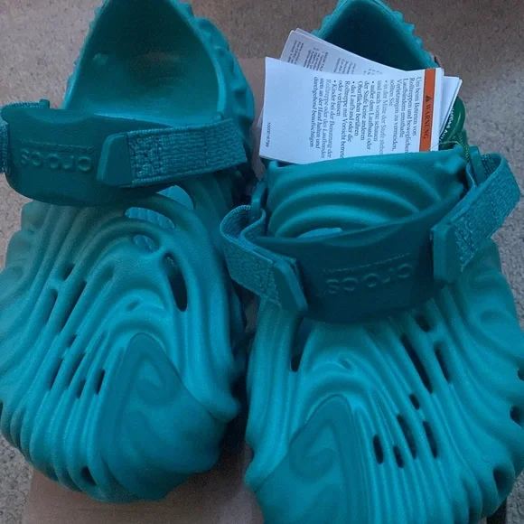 CROCS | Shoes | Crocs Pollex Clog Turquoise Tonic | Poshmark